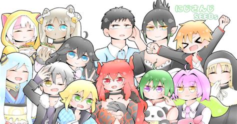 にじさんじseeds にじさんじseeds はるまきのイラスト Pixiv