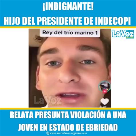 Hijo Del Jefe Del Presidente De Indecopi Relata Presunta Violación 🔵