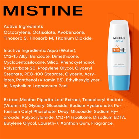 ครีมกันแดด MISTINE AQUA BASE ULTRA PROTECTION HYDRATING FACE&BODY ...