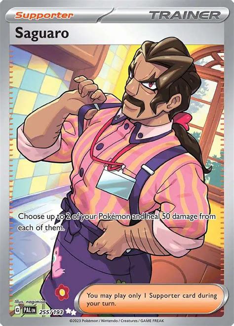 Pokemon Trading Card Game Paldea Evolved Single Card Ultra Rare Saguaro