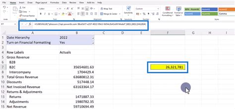 Power Bi Excel Integration For P L Statements Master Data Skills Ai