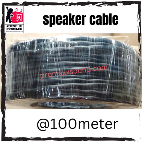 Speaker Cable 46 0 2mmx1 Pair Promaxx