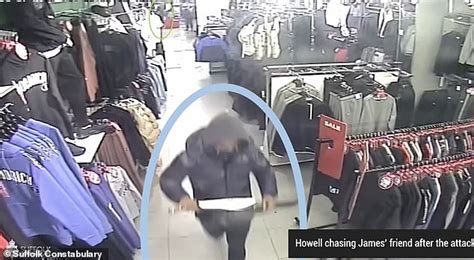 Chilling Moment Masked Teen Killer Runs Through Store With Machete