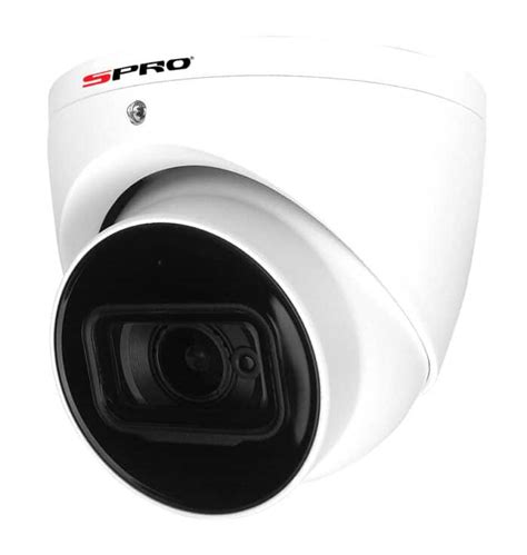 Spro 5mp Turret Network Camera With Mic Dhipd50 28rw 30 M E Cctv101