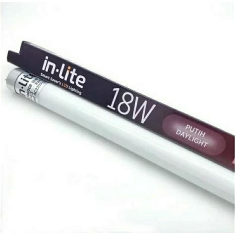 Jual Lampu LED TL T INLITE IN Lite Watt W W Watt Cm Cm Shopee Indonesia