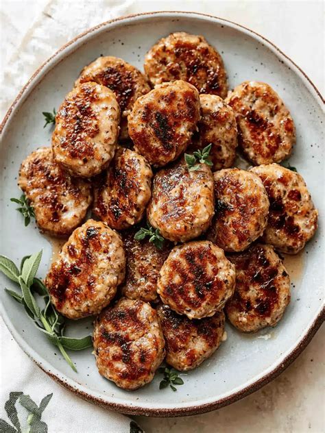 Ultimate Maple Chicken Breakfast Sausage Patties Recipe