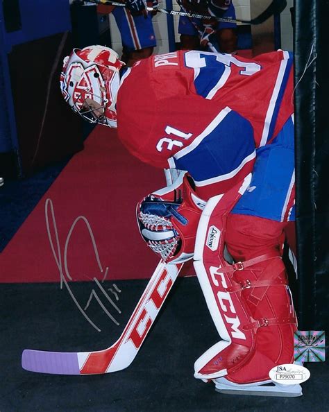 Carey Price Autographed Montreal Canadiens 8×10 Photo House Of Hockey
