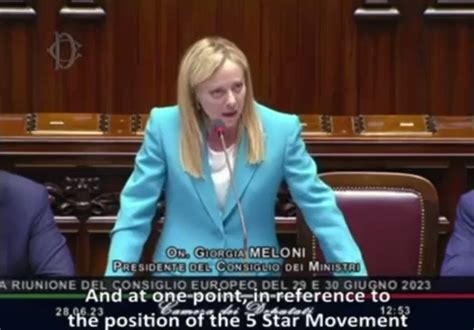 Business Ukraine Mag On Twitter VIDEO Italian PM Giorgia Meloni Has