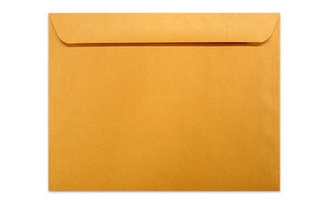 10 X 13 Booklet Envelope Brown Kraft Regular Gum Speedy Envelopes