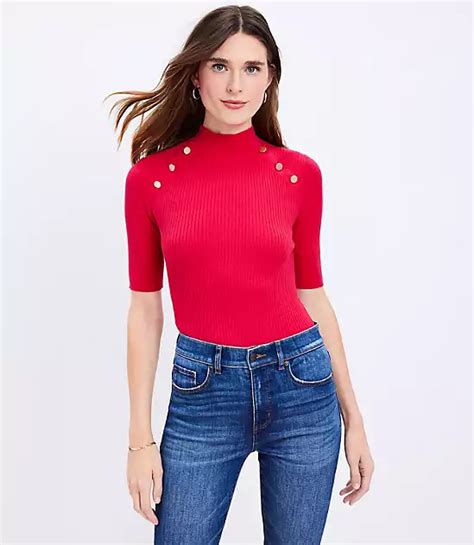 Button Sweaters For Women Loft