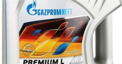 Купить Газпромнефть Премиум L 10W-40 API SL/CF;A3B3 4л ...