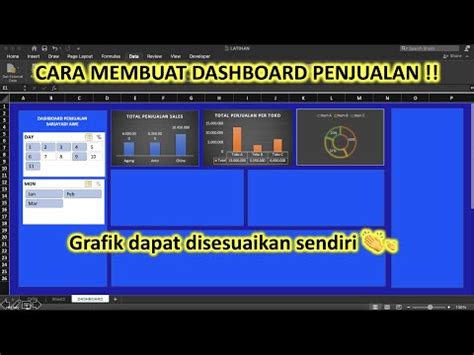 MUDAH MEMBUAT ANALISA PENJUALAN BENTUK DASBOARD MENGGUNAKAN PIVOT TABLE