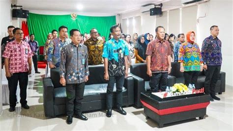 Kanwil Kemenkumham Malut Hadiri Pembukaan Rangkaian Kegiatan Hari Lahir