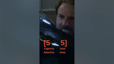 Iron Man Vs Captain America Youtube