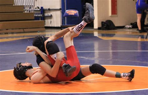 Men Wrestling Women Pinned Him