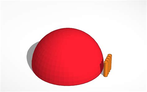 3d Design Moth Apple Trap Tinkercad