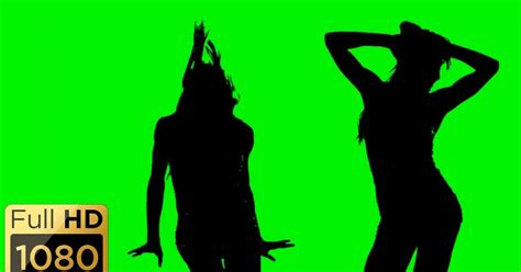 Sexy Girl Dance Green Screen Effect