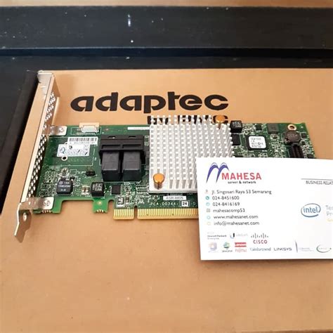 Jual Adaptec 8805 Raid Card Sata Sas Ssd 8port Asr8405 Raid 0 1 5 10 12gbps Shopee Indonesia