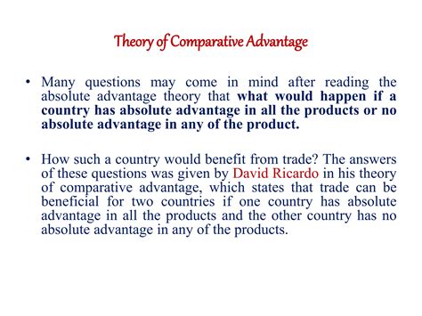 Classical Trade Theory Pptx