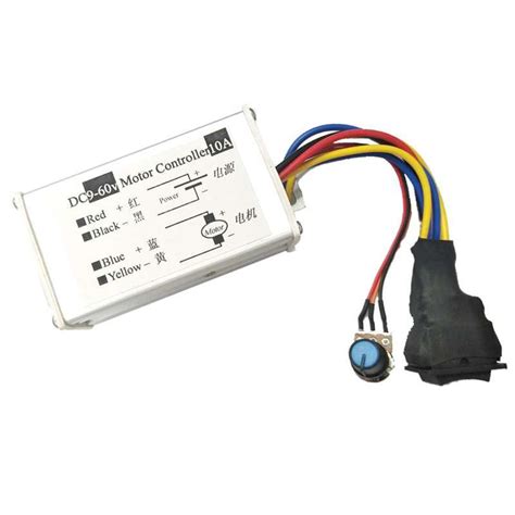 Promo PWM DC Motor Speed Switch Controller Reversible Regulator Reverse Protection Diskon Di