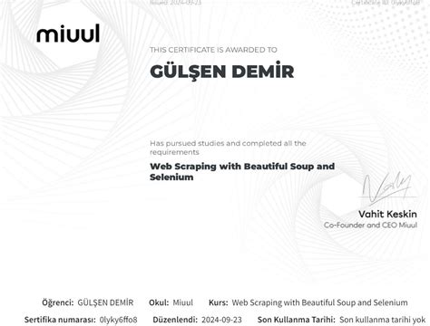🌟miuul tarafından sunulan beautiful soup ve selenium ile web scraping
