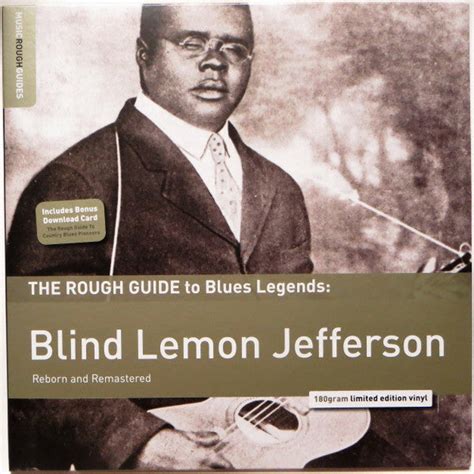 Blind Lemon Jefferson ブラインド・レモン・ジェファースン The Rough Guide To Blues L
