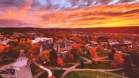 The Glories Of A Big Red Sunset—showcased On Instagram Cornellians Cornell University