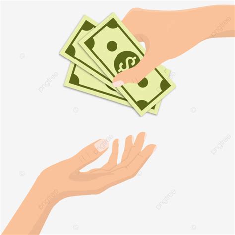 돈을 요구하고 받는 손 벡터 손을 묻는 손주는 돈 Png 일러스트 및 벡터 에 대한 무료 다운로드 Pngtree