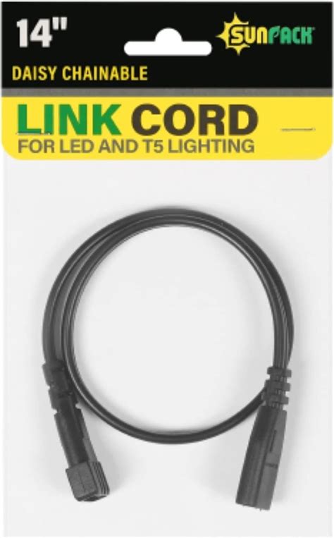 Sunpack Daisy Chainable Link Cord Black 14 Made For