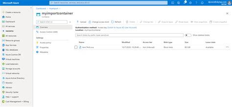 Vm Import Azure Blob Storage With Skytap Skytap