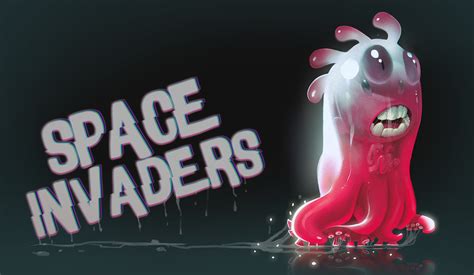 Space Invaders On Behance