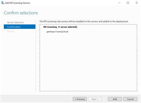 Modifying A Remote Desktop Services Deployment Transip