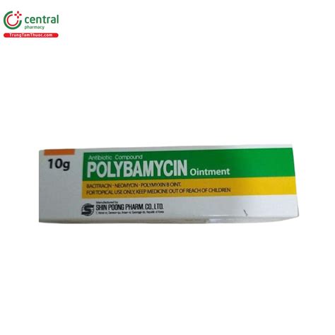 Thuốc Polybamycin Ointment điều Trị Viêm Da Chốc Lở Giời Leo Côn