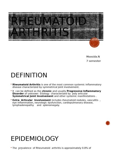 Rhuematoid Arthritis Pdf