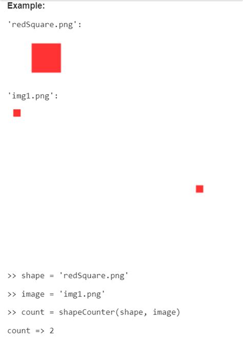 Function Name ShapeCounter Inputs 2 1 Char The Chegg