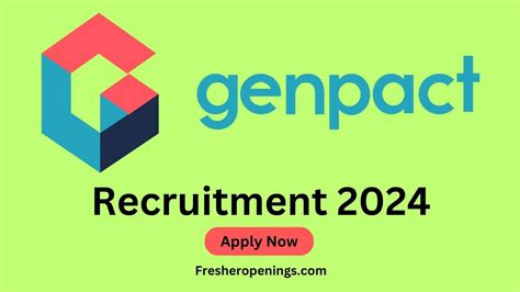 Genpact Off Campus Drive 2024 Hiring For Freshers As Powerapps Developer