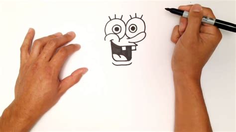 How To Draw Spongebob Step By Step Drawingnow