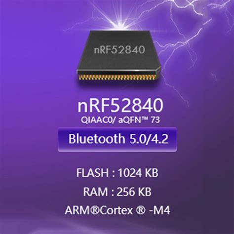 NRF52840 Bluetooth 5 0 240MHz RF Transceiver E73 2 Grandado