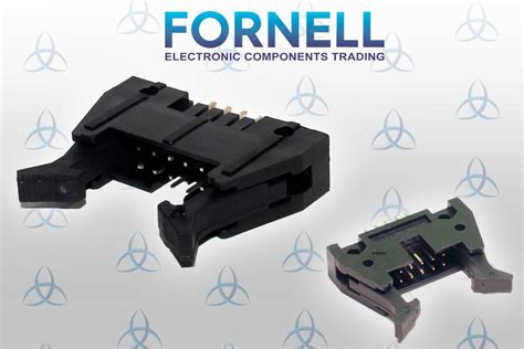 Conector Header 10vias 180° Com Ejetor