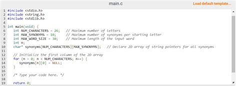 Solved Lab Thesaurus Given A Set Of Text Files Chegg