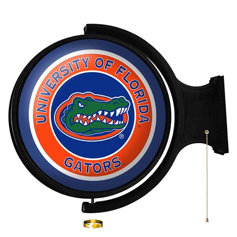 Florida Gators Original Round Rotating Lighted Wall Sign