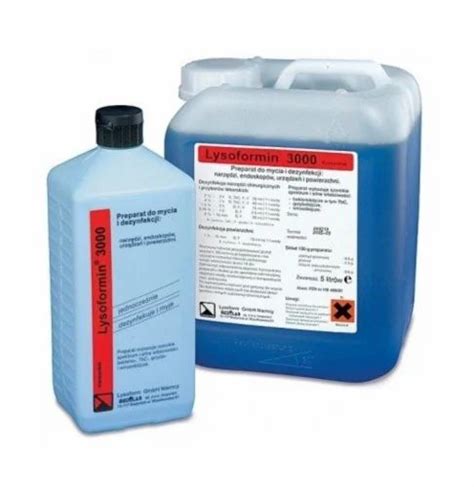 75 G Glyoxal Lysoformin 3000 Disinfecting And Cleaning Litre At ₹ 950