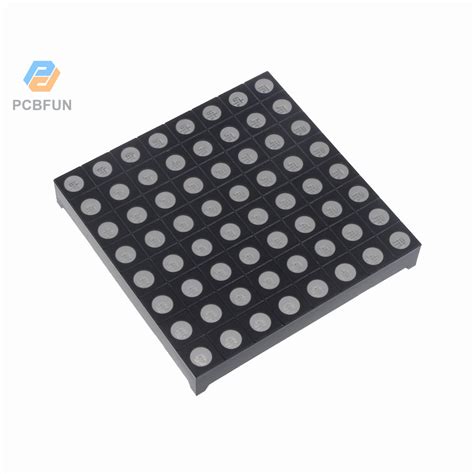 Pcbfun 5mm Full Color Rgb Dot Matrix Screen Dot Matrix Module Common Anode 8x8 Shopee Philippines