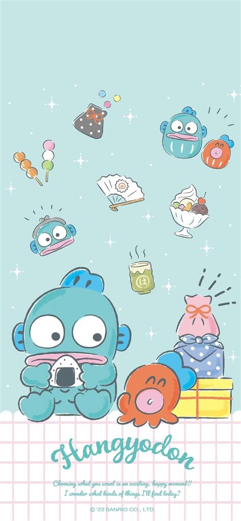 Sanrio Hangyodon Wallpaper Cute And Charming Decor