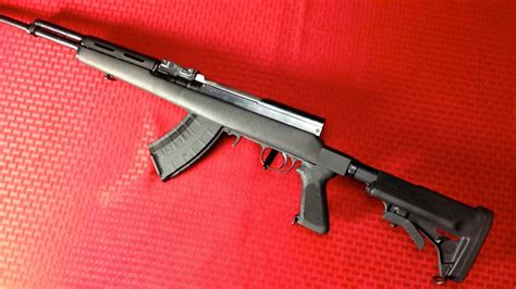 Sks Rifle Sporterization With Choate Stock Youtube