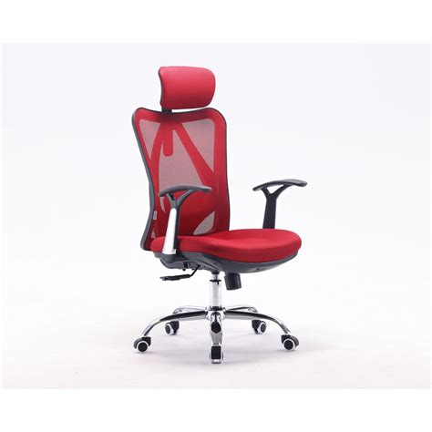 M16 High Back Mesh Chair Red Orange Blue 2 Years Warranty