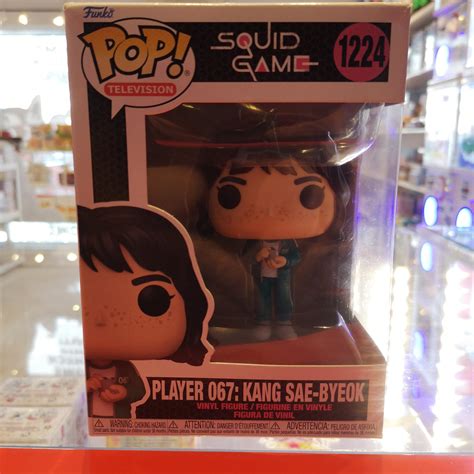 Player 067 Kang Sae Byeok Squid Game Funko Pop By Funko Mindzai