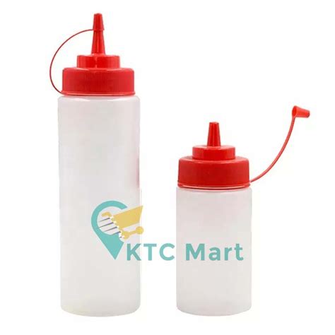 Botol Saus Plastik Tomat Kecap Sambel Sambal Mayonaise Minyak Tebal