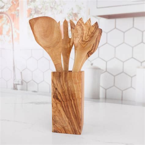 Handmade Wooden Kitchen Utensils Set Artisraw