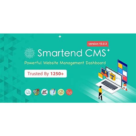 Jual Smartend Cms Laravel Admin Dashboard With Frontend And Restful